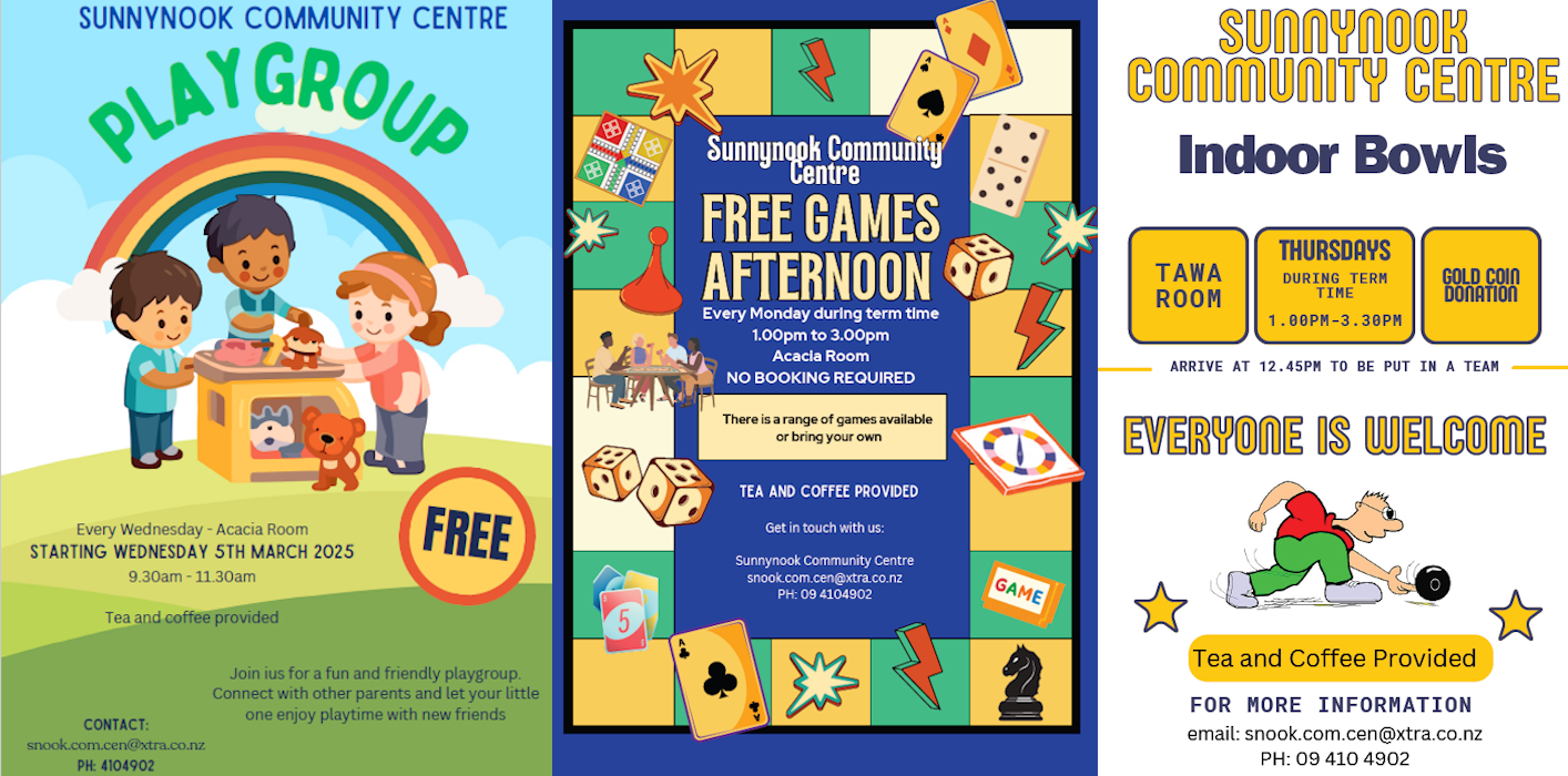 Home Page - Sunnynook Community Centre